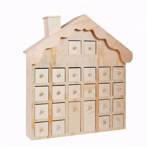 Calendrier De Lavent Maison En Bois