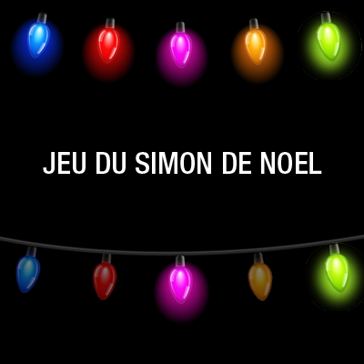 Jeu du Simon noël